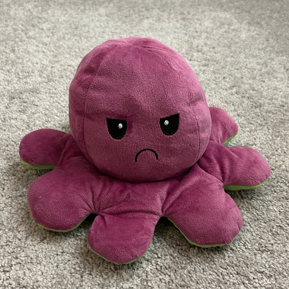 Toys | Reversible Angry Octopus Plushy | Poshmark